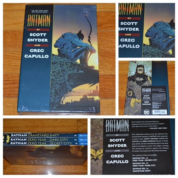 DC Comics | Other | Set Of 3 Dc Comics Batman By Scott Snyder Books New ...